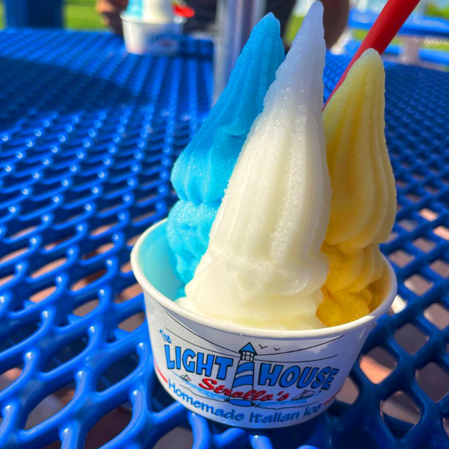 Strollo's Lighthouse Homemade Italian Ice — A Jersey Shore Tradition