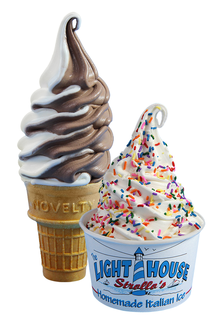 Flavors, Toppings, Dips, Shakes, and More! | Strollo's Lighthouse